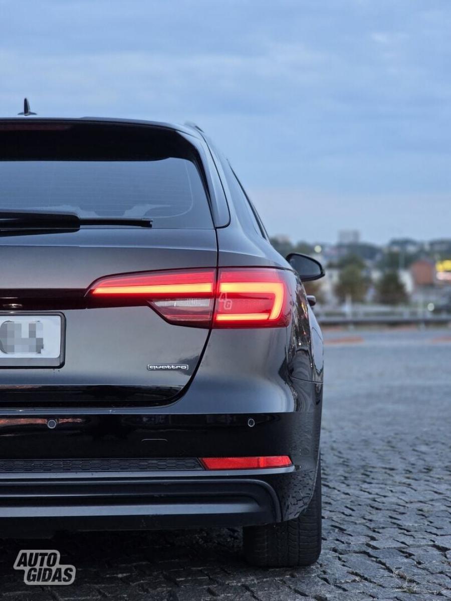 Black Audi A4 2017 in Kaunas, with an engine capacity of 2.00 L and mileage of 268 thousand km for 13700 €, photo 12 on AUTOMOTO.COM.LV