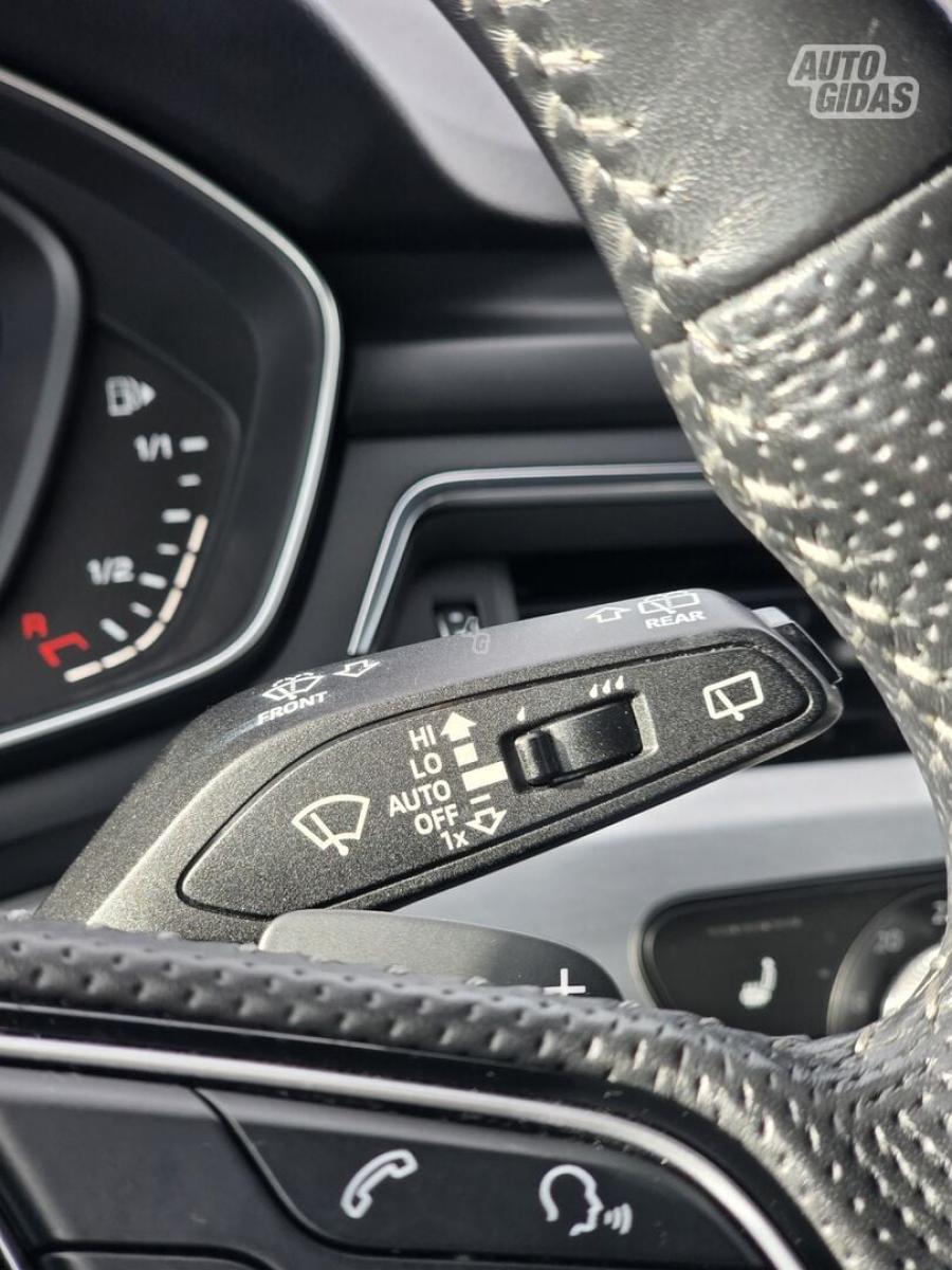 Black Audi A4 2017 in Kaunas, with an engine capacity of 2.00 L and mileage of 268 thousand km for 13700 €, photo 21 on AUTOMOTO.COM.LV