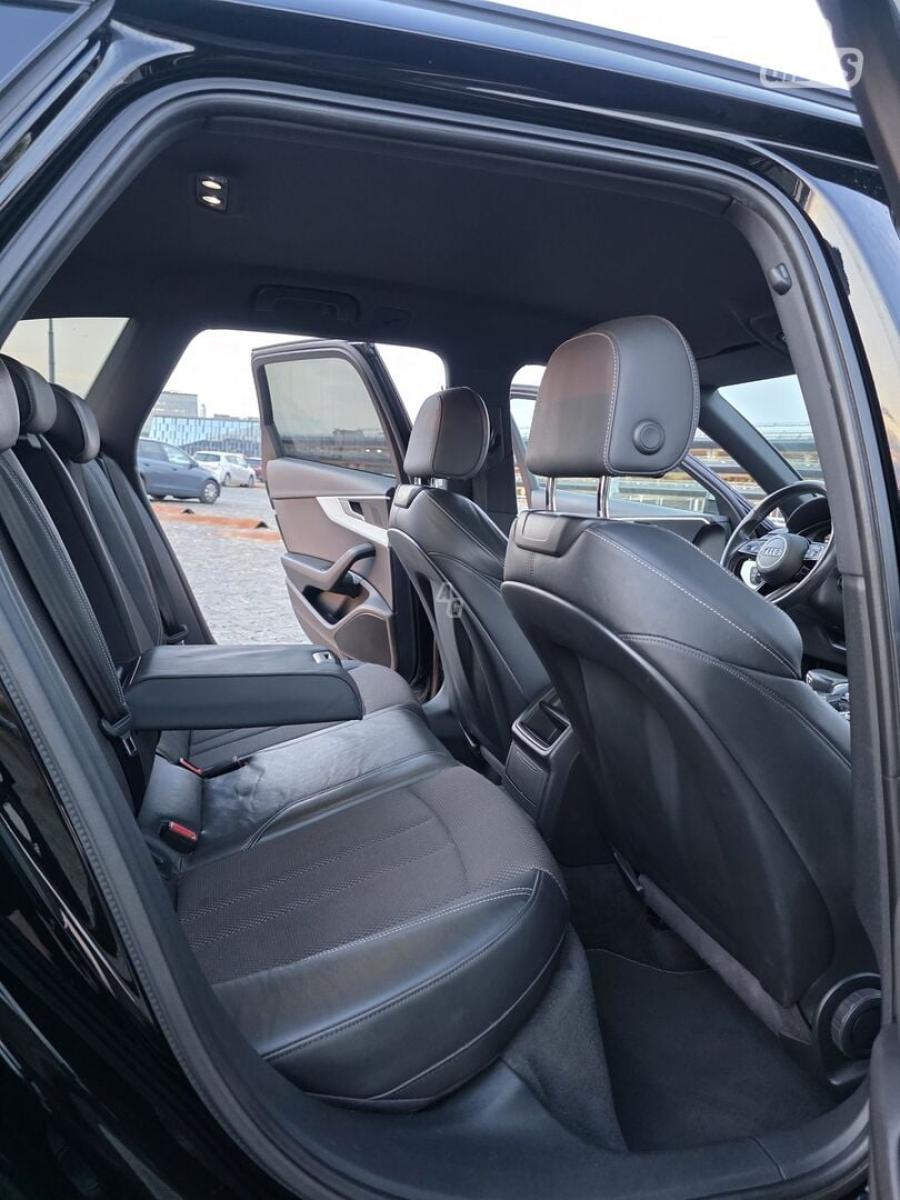 Black Audi A4 2017 in Kaunas, with an engine capacity of 2.00 L and mileage of 268 thousand km for 13700 €, photo 32 on AUTOMOTO.COM.LV