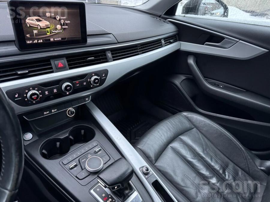 Melns Audi A4 2017 Rīga, ar dzinēja tilpumu 2.00 L un nobraukumu 325 tūkst. km par 9900 €, foto 7 vietnē AUTOMOTO.COM.LV