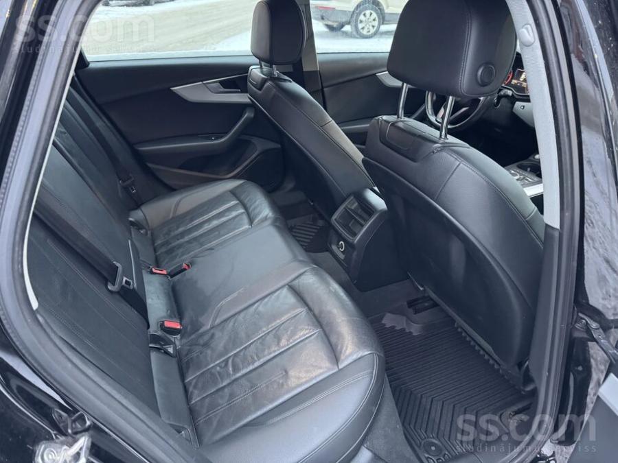 Melns Audi A4 2017 Rīga, ar dzinēja tilpumu 2.00 L un nobraukumu 325 tūkst. km par 9900 €, foto 14 vietnē AUTOMOTO.COM.LV