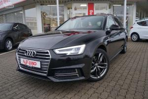 Black Audi A4 2018 in Kaunas, with an engine capacity of 2.00 L and mileage of 51 thousand km for 28529 €, photo 2 on AUTOMOTO.COM.LV
