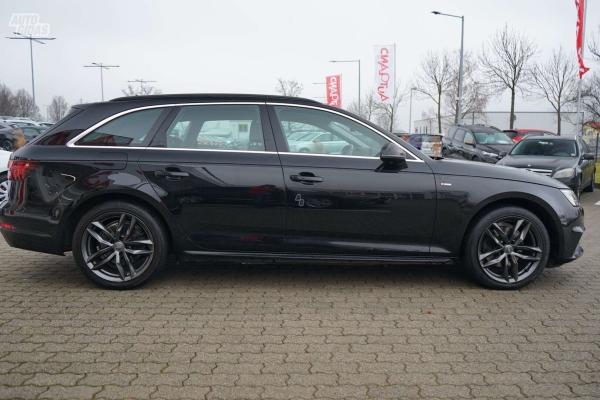 Black Audi A4 2018 in Kaunas, with an engine capacity of 2.00 L and mileage of 51 thousand km for 28529 €, photo 3 on AUTOMOTO.COM.LV