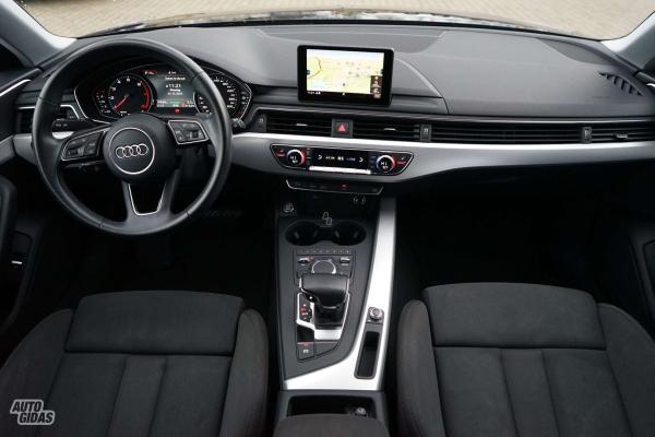 Black Audi A4 2018 in Kaunas, with an engine capacity of 2.00 L and mileage of 51 thousand km for 28529 €, photo 6 on AUTOMOTO.COM.LV