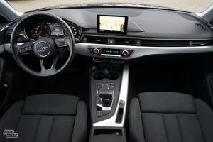 Black Audi A4 2018 in Kaunas, with an engine capacity of 2.00 L and mileage of 51 thousand km for 28529 €, photo 6 on AUTOMOTO.COM.LV