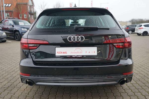 Black Audi A4 2018 in Kaunas, with an engine capacity of 2.00 L and mileage of 51 thousand km for 28529 €, photo 8 on AUTOMOTO.COM.LV