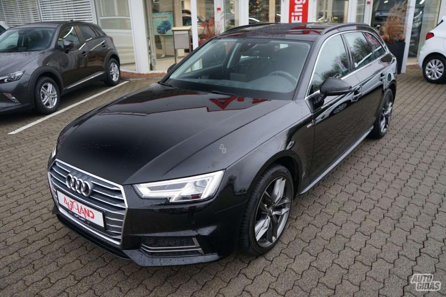 Black Audi A4 2018 in Kaunas, with an engine capacity of 2.00 L and mileage of 51 thousand km for 28529 €, photo 14 on AUTOMOTO.COM.LV