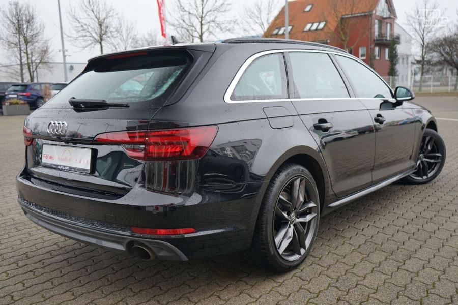 Black Audi A4 2018 in Kaunas, with an engine capacity of 2.00 L and mileage of 51 thousand km for 28529 €, photo 15 on AUTOMOTO.COM.LV