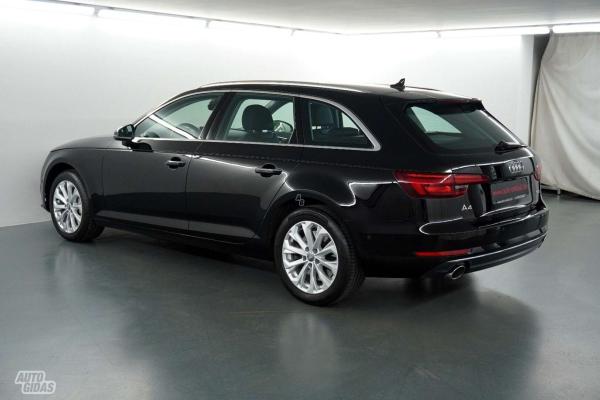 Black Audi A4 2018 in Kaunas, with an engine capacity of 2.00 L and mileage of 84 thousand km for 26211 €, photo 3 on AUTOMOTO.COM.LV