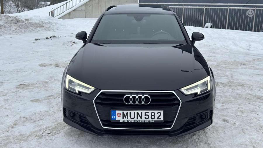 Melns Audi A4 2018 Kauņa, ar dzinēja tilpumu 1.97 L un nobraukumu 284 tūkst. km par 18750 €, foto 2 vietnē AUTOMOTO.COM.LV