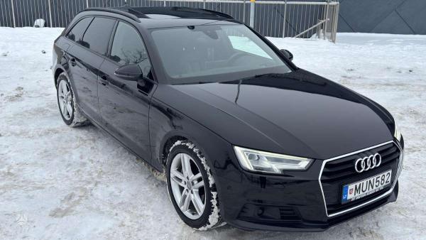 Black Audi A4 2018 in Kaunas, with an engine capacity of 1.97 L and mileage of 284 thousand km for 18750 €, photo 3 on AUTOMOTO.COM.LV