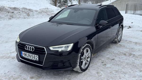 Black Audi A4 2018 in Kaunas, with an engine capacity of 1.97 L and mileage of 284 thousand km for 18750 €, photo 9 on AUTOMOTO.COM.LV
