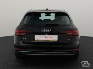 Black Audi A4 2018 in Vilnius, with an engine capacity of 2.00 L and mileage of 143 thousand km for 16699 €, photo 5 on AUTOMOTO.COM.LV