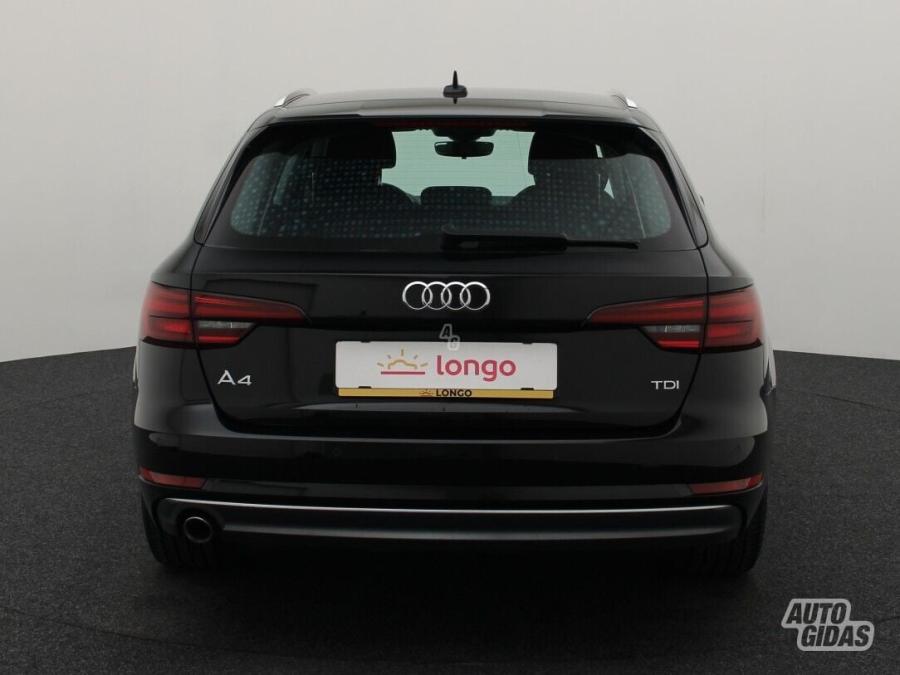 Black Audi A4 2018 in Vilnius, with an engine capacity of 2.00 L and mileage of 143 thousand km for 16699 €, photo 5 on AUTOMOTO.COM.LV