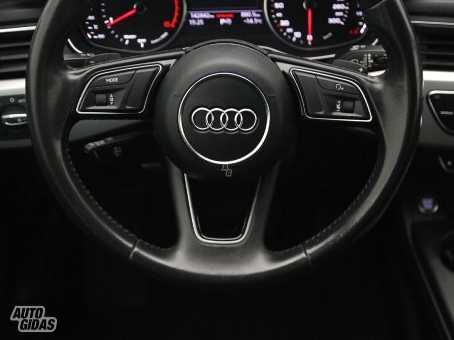 Black Audi A4 2018 in Vilnius, with an engine capacity of 2.00 L and mileage of 143 thousand km for 16699 €, photo 18 on AUTOMOTO.COM.LV