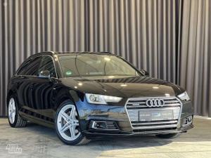 Black Audi A4 2018 in Marijampole, with an engine capacity of 2.00 L and mileage of 101 thousand km for 16450 €, photo  on AUTOMOTO.COM.LV