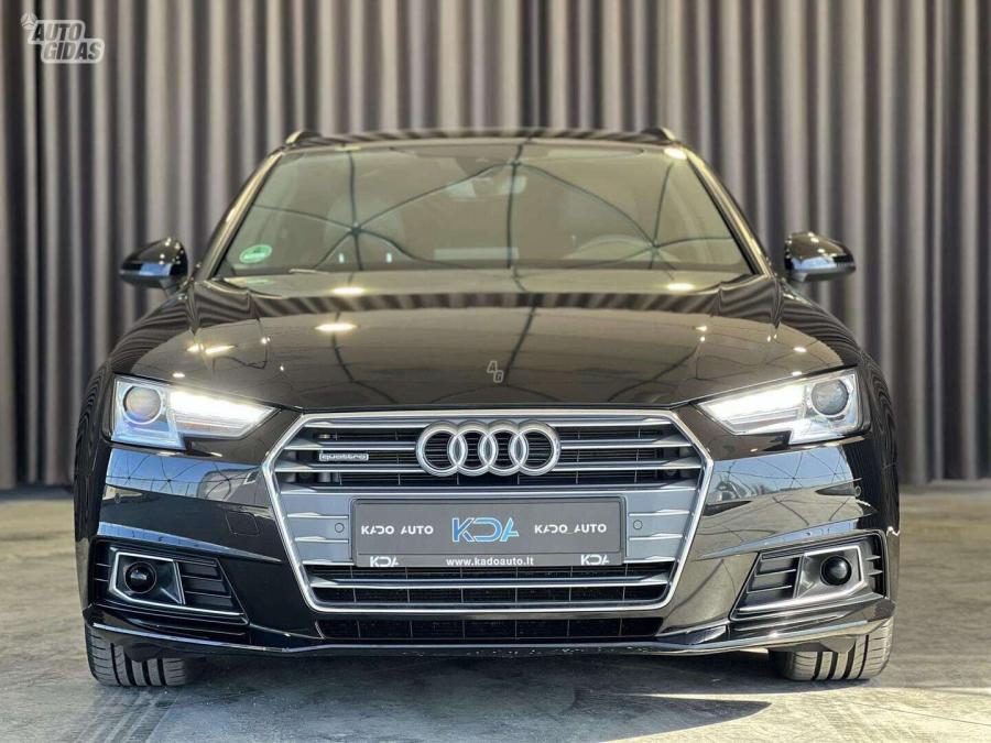 Black Audi A4 2018 in Marijampole, with an engine capacity of 2.00 L and mileage of 101 thousand km for 16450 €, photo 6 on AUTOMOTO.COM.LV