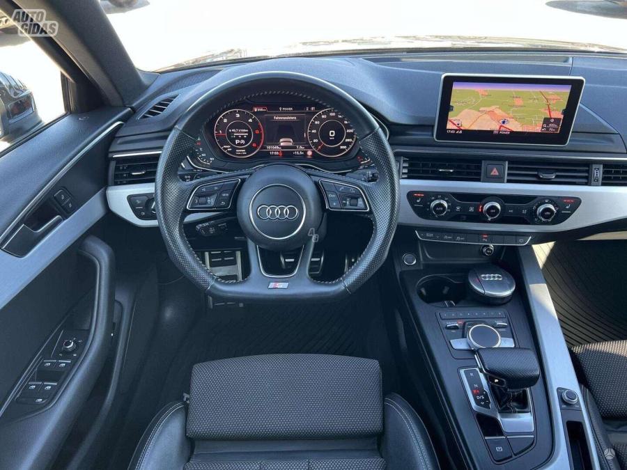 Black Audi A4 2018 in Marijampole, with an engine capacity of 2.00 L and mileage of 101 thousand km for 16450 €, photo 18 on AUTOMOTO.COM.LV