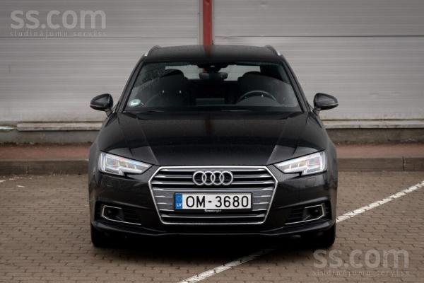 Black Audi A4 2018 in Tukums, with an engine capacity of 2.00 L and mileage of 254 thousand km for 13950 €, photo 2 on AUTOMOTO.COM.LV