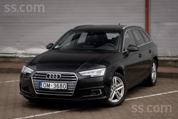 Black Audi A4 2018 in Tukums, with an engine capacity of 2.00 L and mileage of 254 thousand km for 13950 €, photo 3 on AUTOMOTO.COM.LV