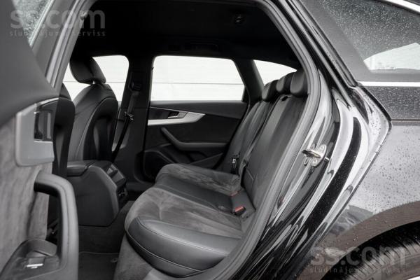Black Audi A4 2018 in Tukums, with an engine capacity of 2.00 L and mileage of 254 thousand km for 13950 €, photo 10 on AUTOMOTO.COM.LV