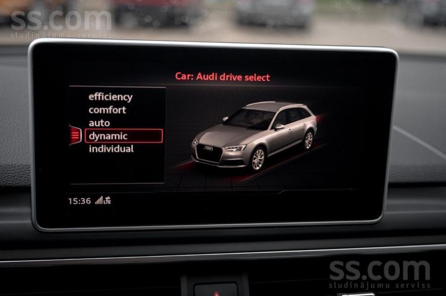 Melns Audi A4 2018 Tukums, ar dzinēja tilpumu 2.00 L un nobraukumu 254 tūkst. km par 13950 €, foto 23 vietnē AUTOMOTO.COM.LV