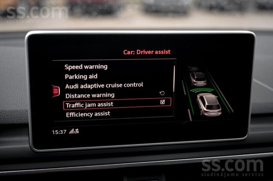 Melns Audi A4 2018 Tukums, ar dzinēja tilpumu 2.00 L un nobraukumu 254 tūkst. km par 13950 €, foto 24 vietnē AUTOMOTO.COM.LV