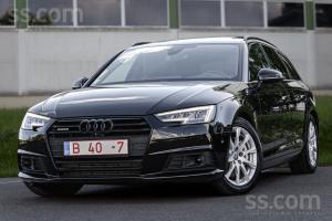 Black Audi A4 2018 in Tukums, with an engine capacity of 3.00 L and mileage of 259 thousand km for 14790 €, photo  on AUTOMOTO.COM.LV