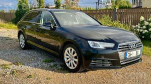 Black Audi A4 2018 in Riga, with an engine capacity of 1.90 L and mileage of 211 thousand km for 11500 €, photo  on AUTOMOTO.COM.LV
