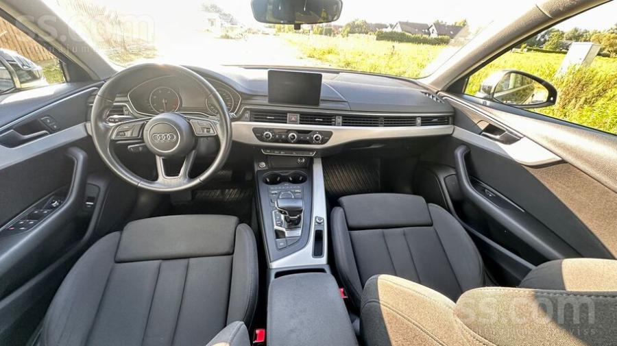 Black Audi A4 2018 in Riga, with an engine capacity of 1.90 L and mileage of 211 thousand km for 11500 €, photo 4 on AUTOMOTO.COM.LV