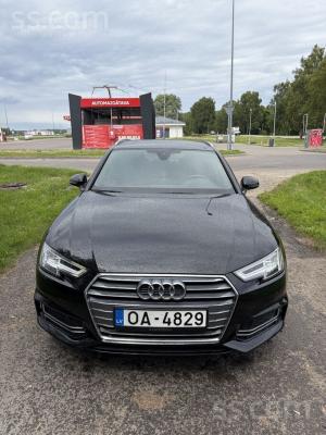 Black Audi A4 2018 in Riga, with an engine capacity of 2.00 L and mileage of 170 thousand km for 13350 €, photo 4 on AUTOMOTO.COM.LV