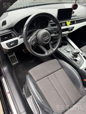 Black Audi A4 2018 in Riga, with an engine capacity of 2.00 L and mileage of 170 thousand km for 13350 €, photo 10 on AUTOMOTO.COM.LV