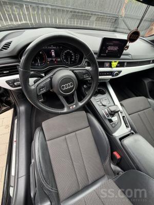 Black Audi A4 2018 in Riga, with an engine capacity of 2.00 L and mileage of 170 thousand km for 13350 €, photo 11 on AUTOMOTO.COM.LV