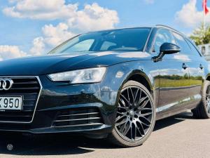 Black Audi A4 2018 in Vilnius, with an engine capacity of 1.97 L and mileage of 208 thousand km for 14500 €, photo 5 on AUTOMOTO.COM.LV