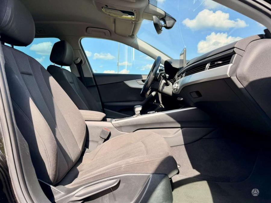 Black Audi A4 2018 in Vilnius, with an engine capacity of 1.97 L and mileage of 208 thousand km for 14500 €, photo 13 on AUTOMOTO.COM.LV