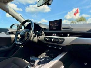 Black Audi A4 2018 in Vilnius, with an engine capacity of 1.97 L and mileage of 208 thousand km for 14500 €, photo 15 on AUTOMOTO.COM.LV