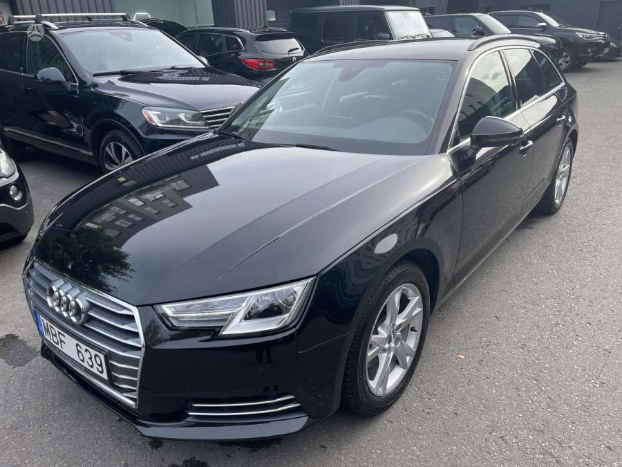 Black Audi A4 2018 in Vilnius, with an engine capacity of 1.40 L and mileage of 114 thousand km for 10900 €, photo 3 on AUTOMOTO.COM.LV