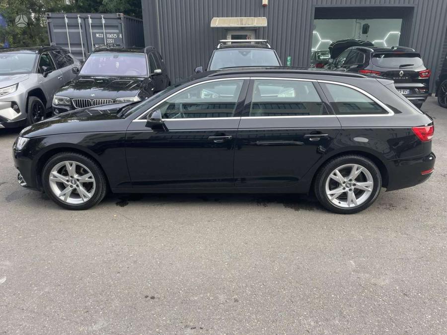 Black Audi A4 2018 in Vilnius, with an engine capacity of 1.40 L and mileage of 114 thousand km for 10900 €, photo 4 on AUTOMOTO.COM.LV