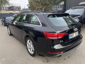 Black Audi A4 2018 in Vilnius, with an engine capacity of 1.40 L and mileage of 114 thousand km for 10900 €, photo 7 on AUTOMOTO.COM.LV