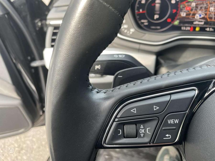Black Audi A4 2018 in Vilnius, with an engine capacity of 1.40 L and mileage of 114 thousand km for 10900 €, photo 11 on AUTOMOTO.COM.LV