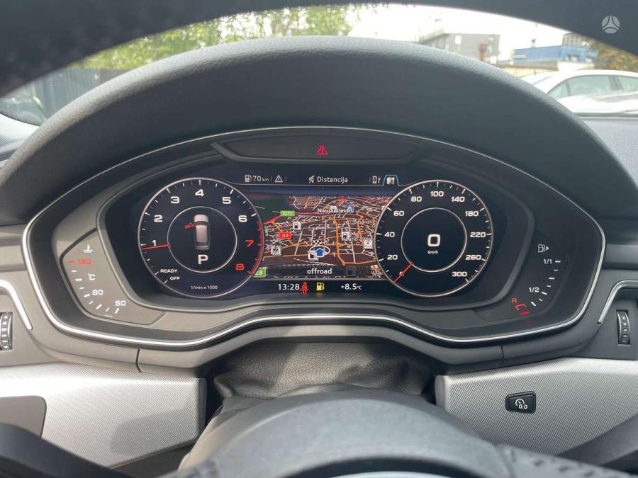 Black Audi A4 2018 in Vilnius, with an engine capacity of 1.40 L and mileage of 114 thousand km for 10900 €, photo 13 on AUTOMOTO.COM.LV