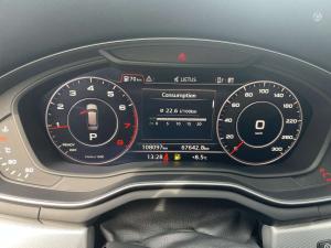 Black Audi A4 2018 in Vilnius, with an engine capacity of 1.40 L and mileage of 114 thousand km for 10900 €, photo 14 on AUTOMOTO.COM.LV