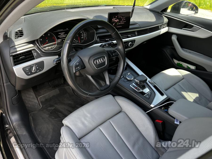 Melns Audi A4 2018 Tallina, ar dzinēja tilpumu 2.00 L un nobraukumu 151 tūkst. km par 14100 €, foto 1 vietnē AUTOMOTO.COM.LV