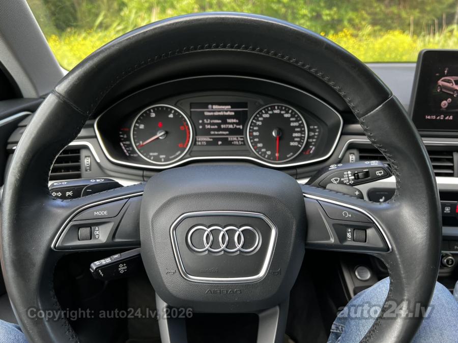 Melns Audi A4 2018 Tallina, ar dzinēja tilpumu 2.00 L un nobraukumu 151 tūkst. km par 14100 €, foto 13 vietnē AUTOMOTO.COM.LV