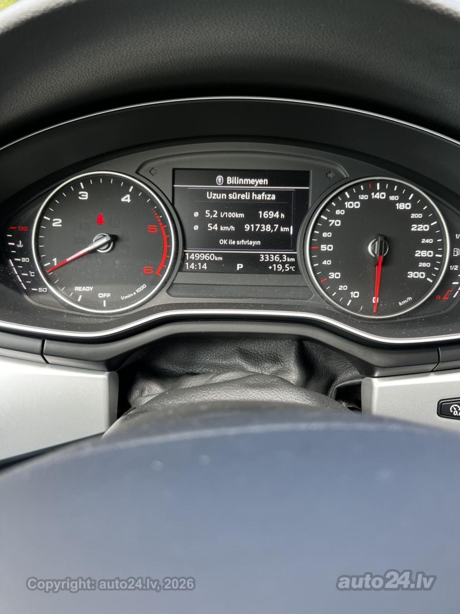 Melns Audi A4 2018 Tallina, ar dzinēja tilpumu 2.00 L un nobraukumu 151 tūkst. km par 14100 €, foto 15 vietnē AUTOMOTO.COM.LV