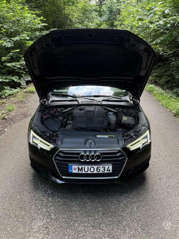 Melns Audi A4 2018 Kauņa, ar dzinēja tilpumu 1.97 L un nobraukumu 187 tūkst. km par 12800 €, foto 7 vietnē AUTOMOTO.COM.LV
