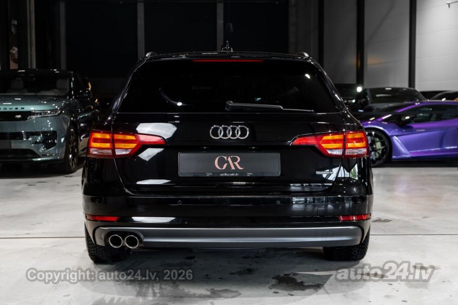 Black Audi A4 2018 in Riga, with an engine capacity of 2.00 L and mileage of 253 thousand km for 16850 €, photo 6 on AUTOMOTO.COM.LV