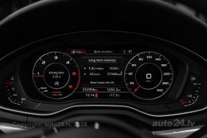 Black Audi A4 2018 in Riga, with an engine capacity of 2.00 L and mileage of 253 thousand km for 16850 €, photo 19 on AUTOMOTO.COM.LV