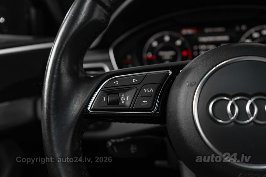Black Audi A4 2018 in Riga, with an engine capacity of 2.00 L and mileage of 253 thousand km for 16850 €, photo 21 on AUTOMOTO.COM.LV