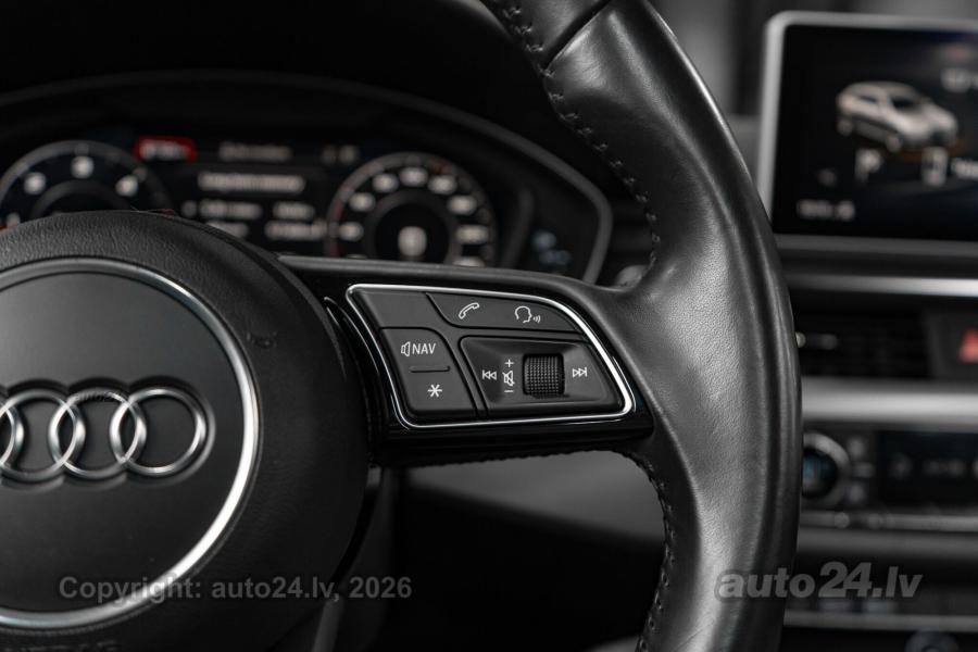 Black Audi A4 2018 in Riga, with an engine capacity of 2.00 L and mileage of 253 thousand km for 16850 €, photo 22 on AUTOMOTO.COM.LV